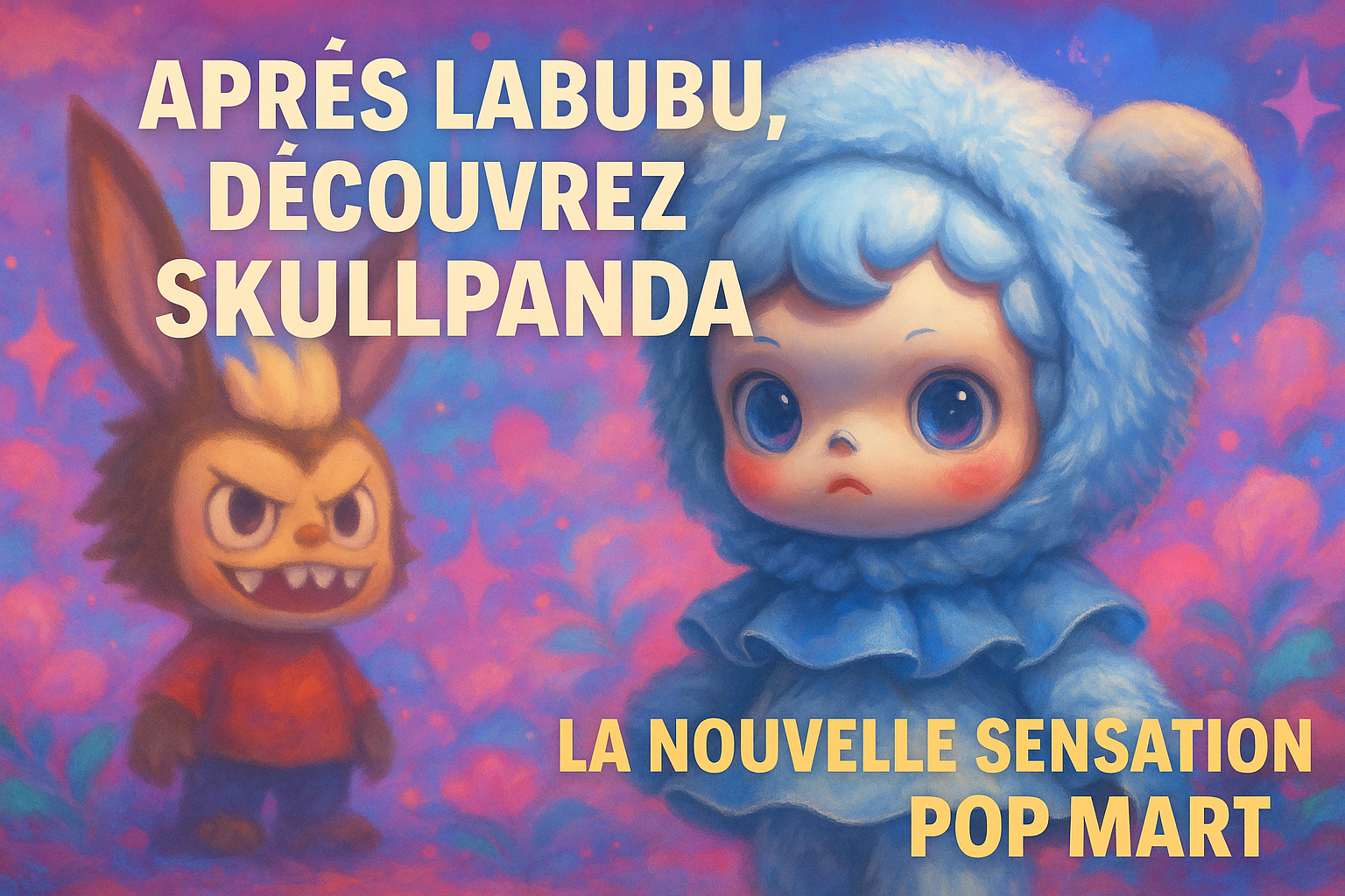 Après Labubu, découvrez Skullpanda, la nouvelle star Pop Mart - labubustyle